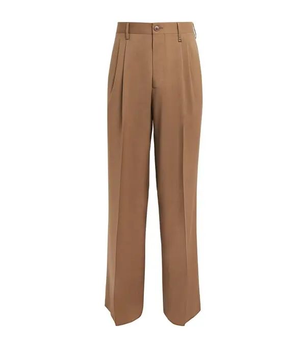 VIVIENNE WESTWOOD Virgin Wool Pleated Rafael Trousers