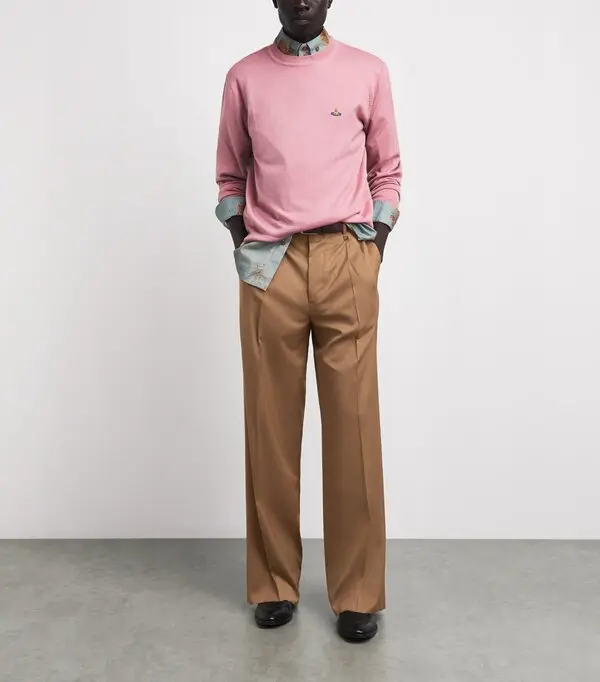 VIVIENNE WESTWOOD Virgin Wool Pleated Rafael Trousers