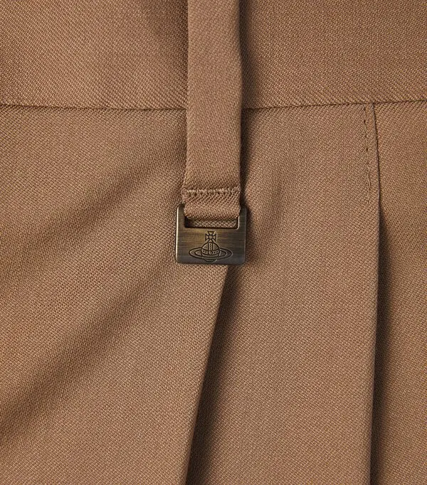 VIVIENNE WESTWOOD Virgin Wool Pleated Rafael Trousers
