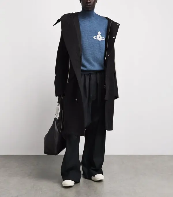 VIVIENNE WESTWOOD Merino Rollneck Mark Sweater