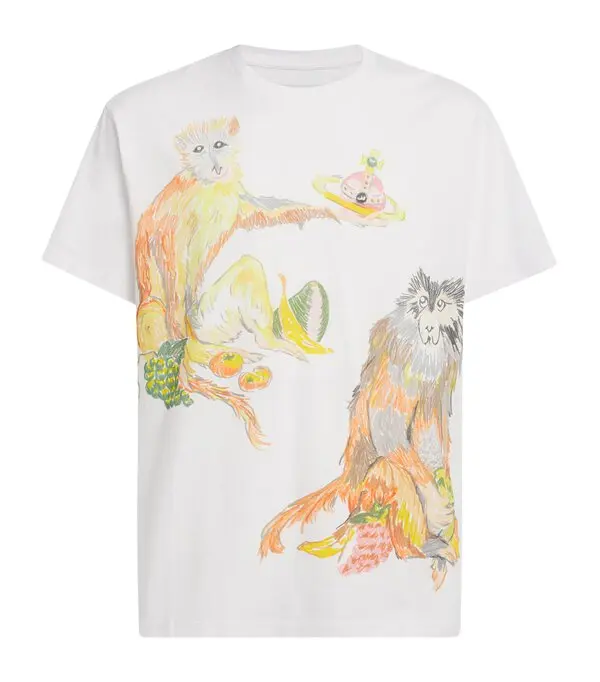 VIVIENNE WESTWOOD Organic Cotton Monkeys T-shirt