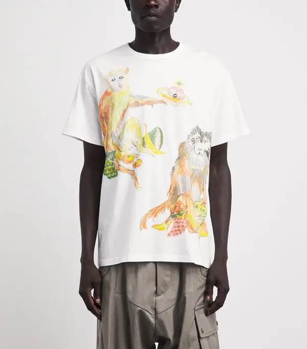 VIVIENNE WESTWOOD Organic Cotton Monkeys T-shirt