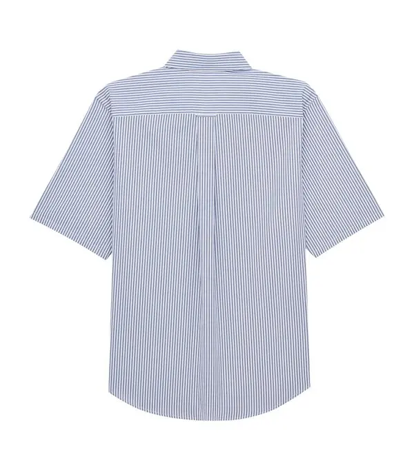 Saint Laurent Cotton Short-sleeve Cassandre Shirt