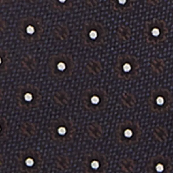 Saint Laurent Silk Polka-dot Tie - Blue