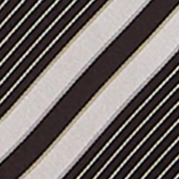 Saint Laurent Silk Striped Jacquard Neck Tie