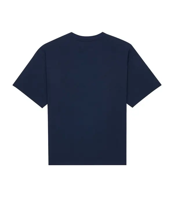 Saint Laurent Cotton-blend Logo-patch T-shirt