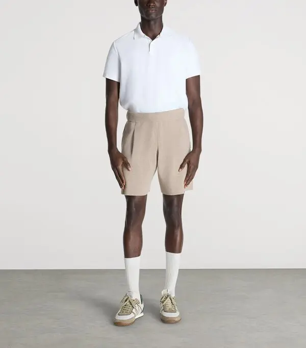 Dunhill Cotton-cashmere Knitted Athluxury Shorts