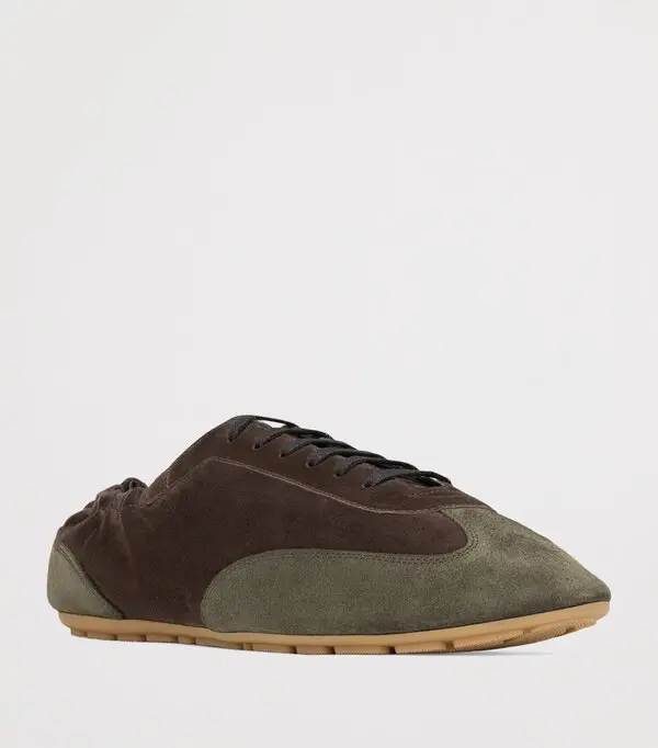 Saint Laurent Suede Lewis Sneakers