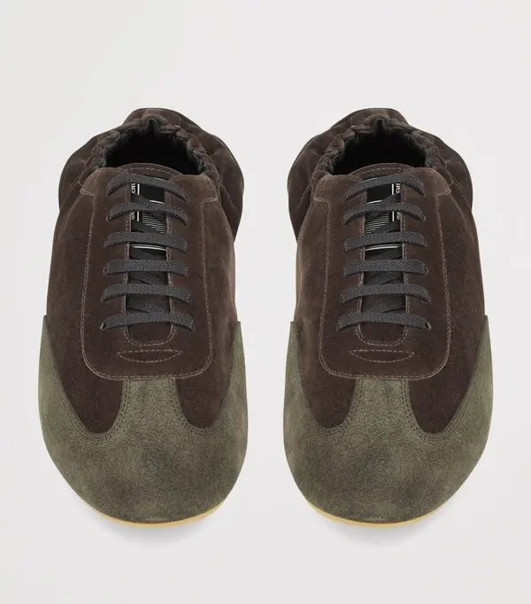 Saint Laurent Suede Lewis Sneakers