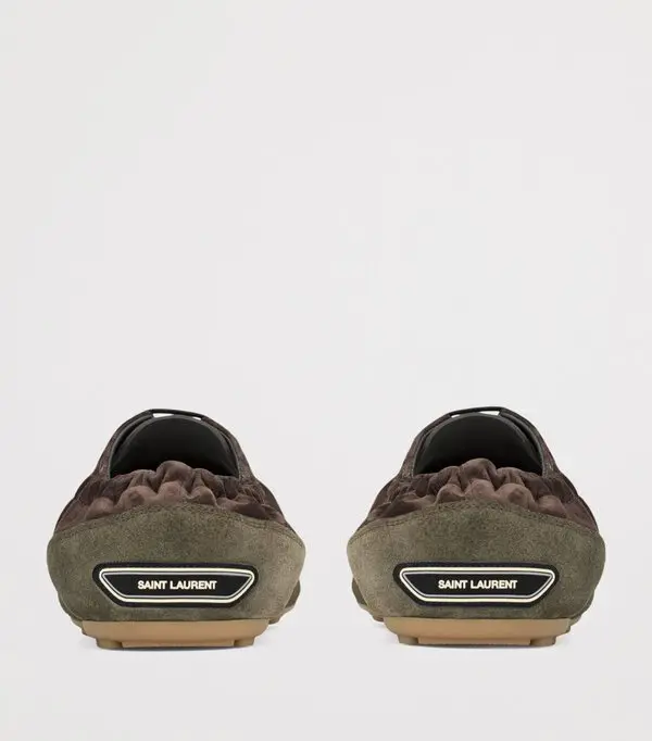 Saint Laurent Suede Lewis Sneakers