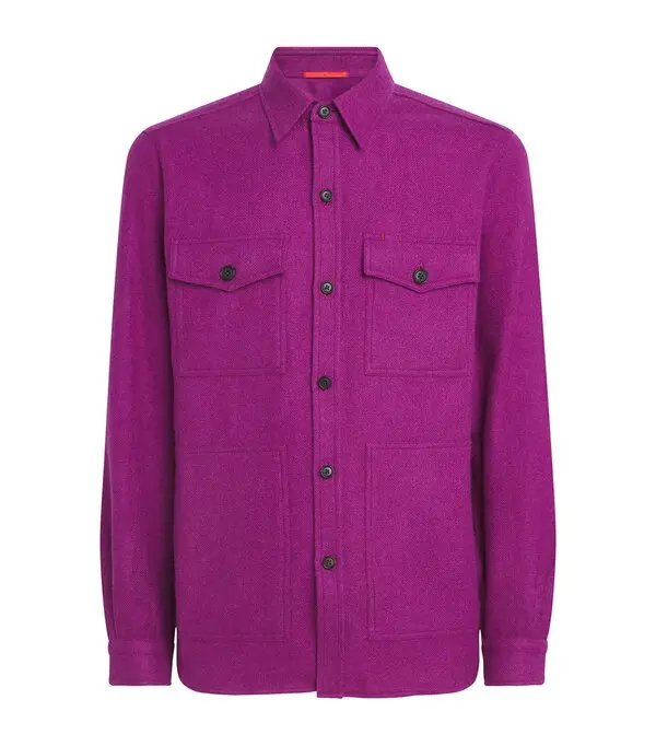 Isaia Cashmere Overshirt