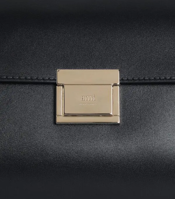 AMI Paris Mimi Shoulder Bag - Black