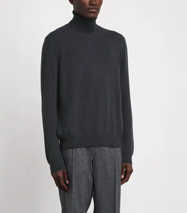 Isaia Cashmere Rollneck Sweater