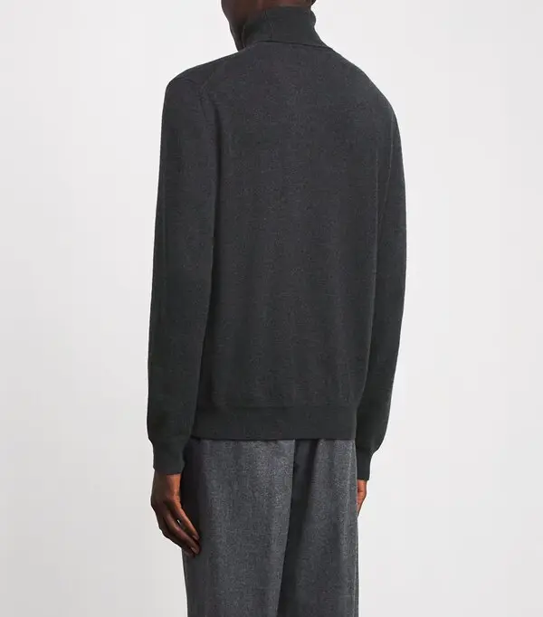 Isaia Cashmere Rollneck Sweater