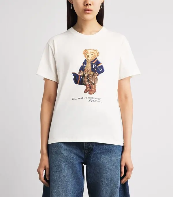 Polo Ralph Lauren Polo Bear Graphic T-shirt - White
