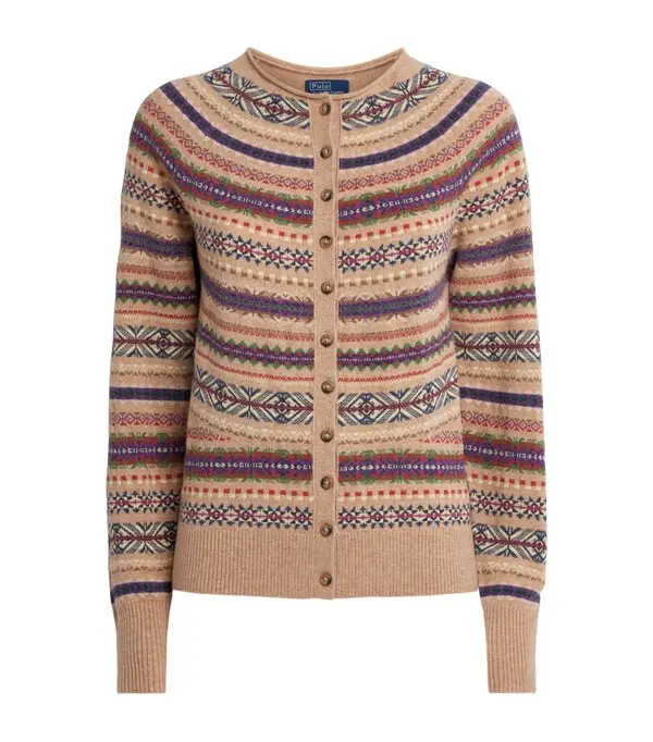 Polo Ralph Lauren Wool-blend Fair Isle Cardigan