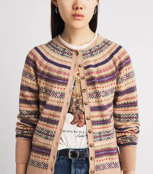 Polo Ralph Lauren Wool-blend Fair Isle Cardigan