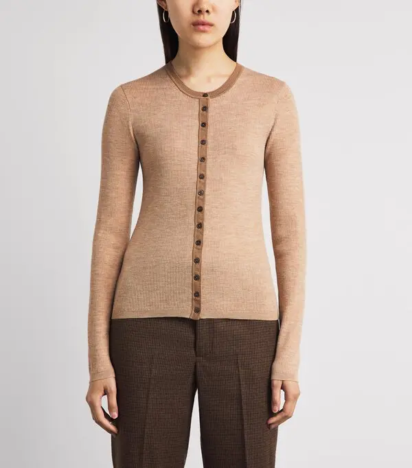 Polo Ralph Lauren Wool Ribbed Cardigan