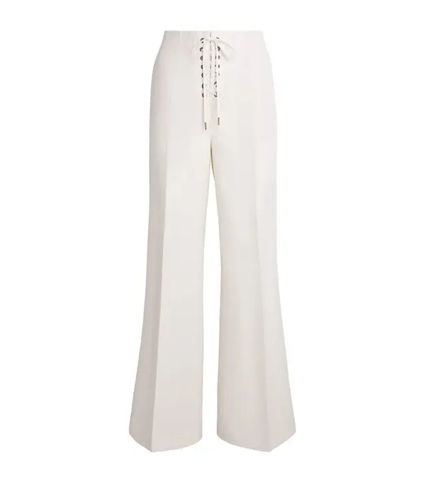 Polo Ralph Lauren Cotton-wool Beaton Lace-up Trousers