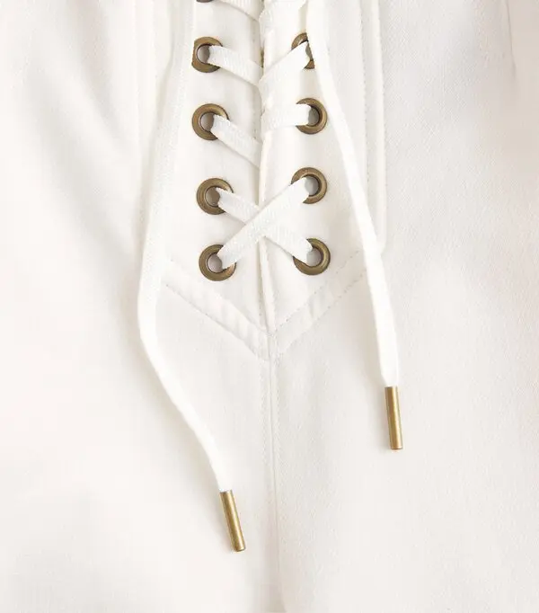 Polo Ralph Lauren Cotton-wool Beaton Lace-up Trousers