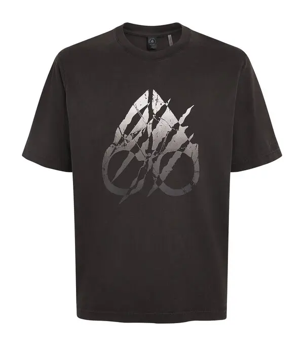 Moose Knuckles Cotton Logo T-shirt - Black