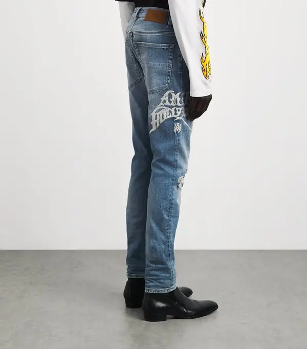 Amiri Hollywood Mx1 Slim Jeans