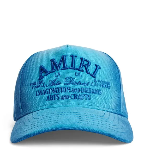 Amiri Cotton District Logo Baseball Cap