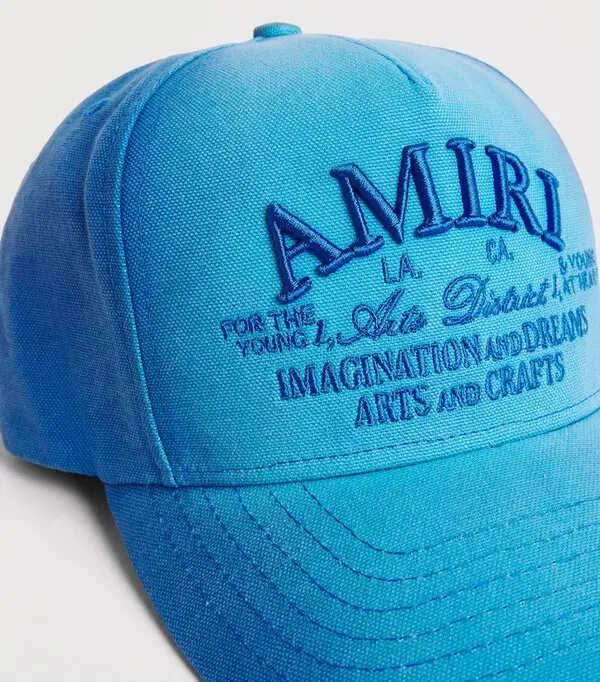 Amiri Cotton District Logo Baseball Cap