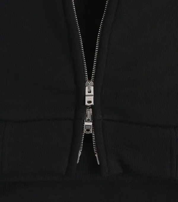 Amiri Cotton Logo Zip-up Hoodie