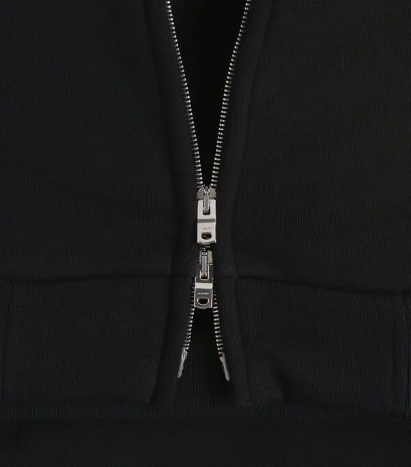 Amiri Cotton Logo Zip-up Hoodie