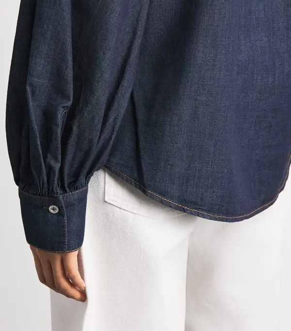 7 For All Mankind Cotton Long-sleeve Shirt