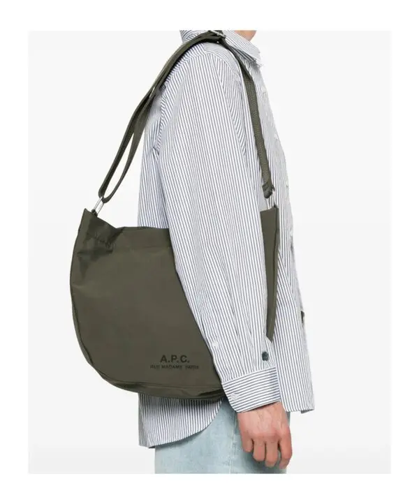 A.p.c. Journal Shoulder Bag - Black