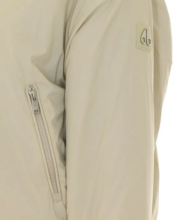 Moose Knuckles Eaton Bunny Reversible Zipped Jacket - Nude