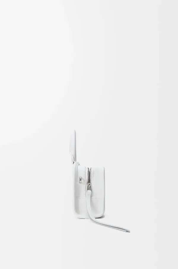Loewe Mini Amazona 180 Bag In Soft Calfskin - White