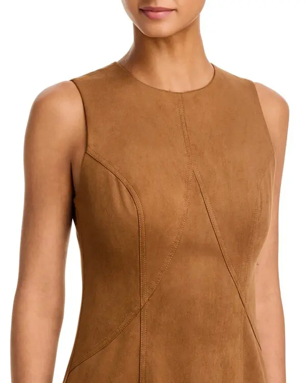 TOCCIN Seamed Fringe Mini Dress
