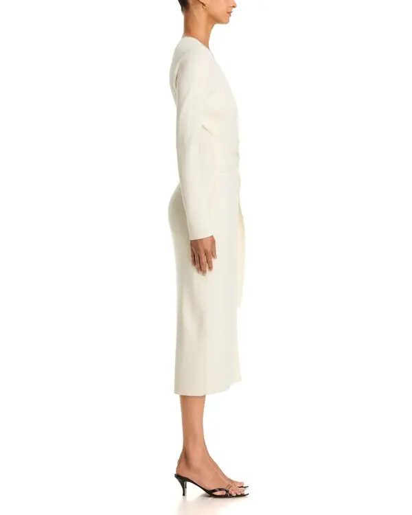 TOCCIN Lara Long Sleeve Cardigan Dress