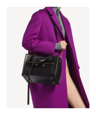 Balenciaga Le City Sleek Tote Bag Medium - Black