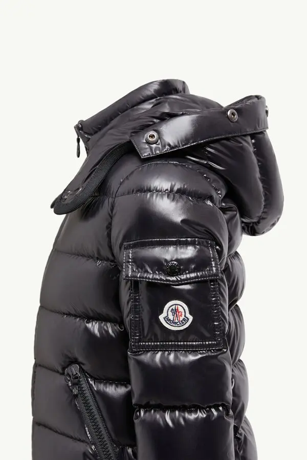 Moncler Badyf Hooded Synthetic Material-trimmed Down Jacket