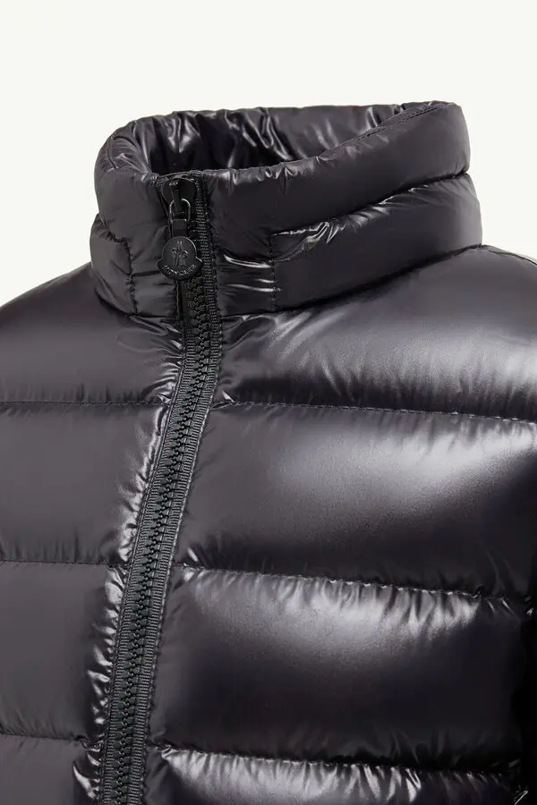Moncler Badyf Hooded Synthetic Material-trimmed Down Jacket