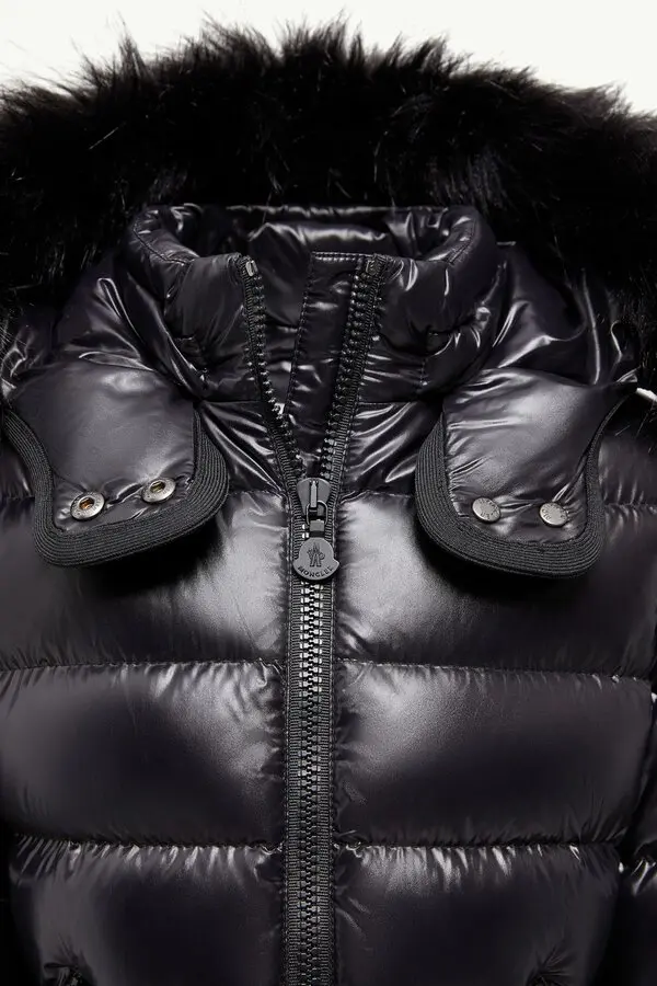Moncler Badyf Hooded Synthetic Material-trimmed Down Jacket