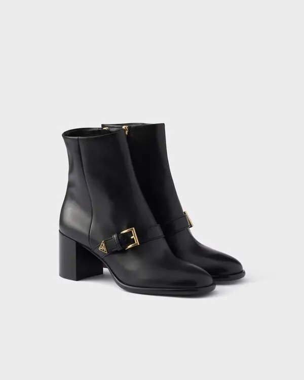 Prada Leather Booties