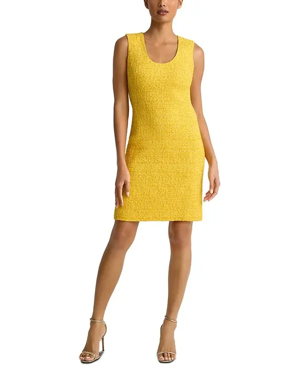 St. John Frosted Sunshine Mini Dress
