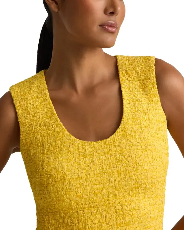 St. John Frosted Sunshine Mini Dress