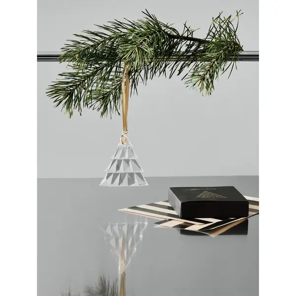 ORREFORS Crystal 2026 Annual Christmas Ornament