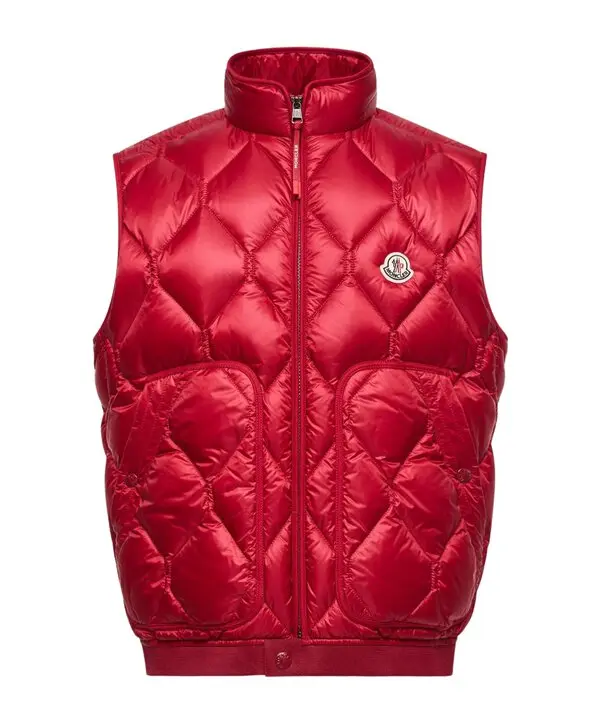 Moncler Erelia Diamond Quilted Down Vest