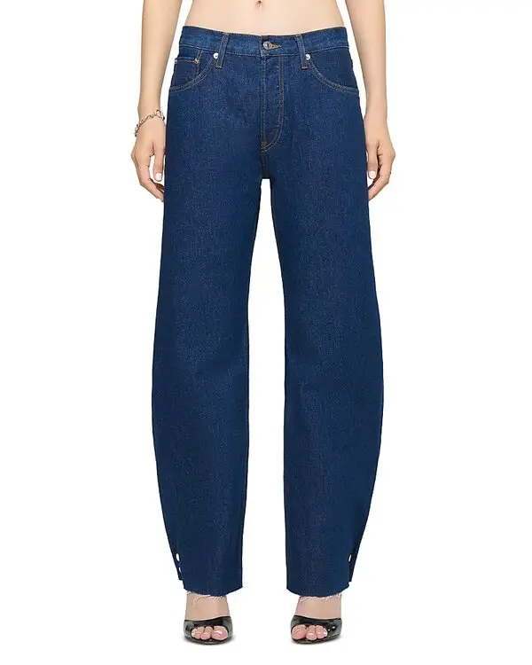 RE/DONE Nico High Rise Convertible Fit Jeans
