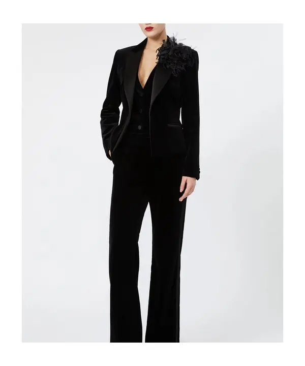 Max Mara V-neck Gilet - Black