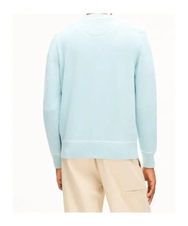 Kenzo Varsity Embroidered Jumper In Wool Cotton