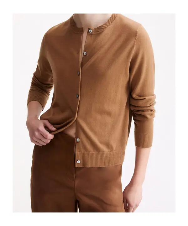 Marella Button-front Long-sleeve Knit Top