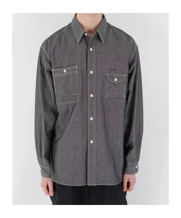 Nanamica Long-sleeved Denim Shirt